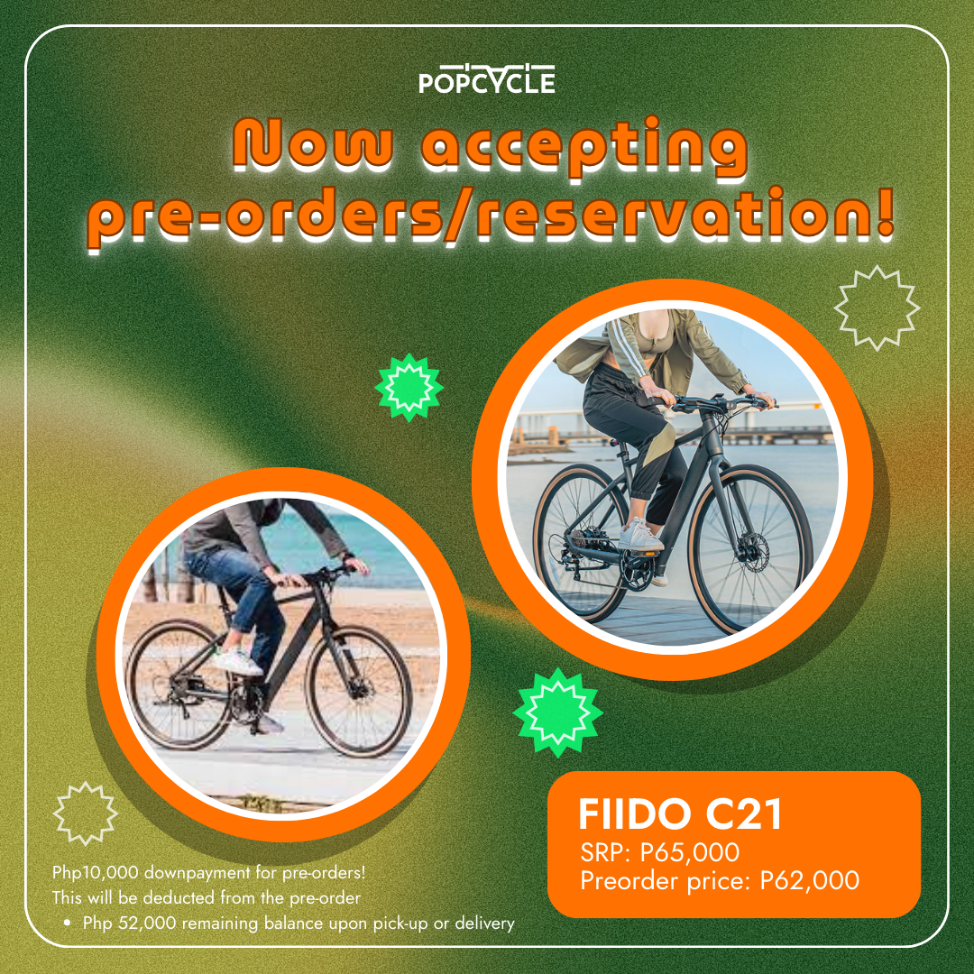 Fiido C21 Electric Gravel Bike [ARRIVING OCTOBER 2024] – Popcycle Ebike Center