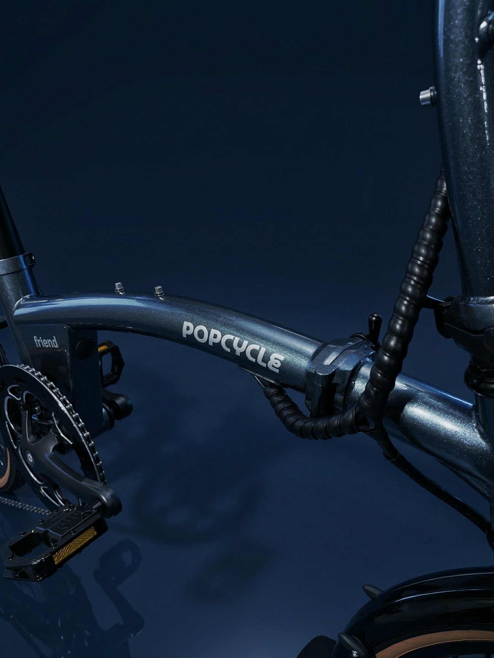 Friend Trifold Electric Bike – Popcycle Ebike Center