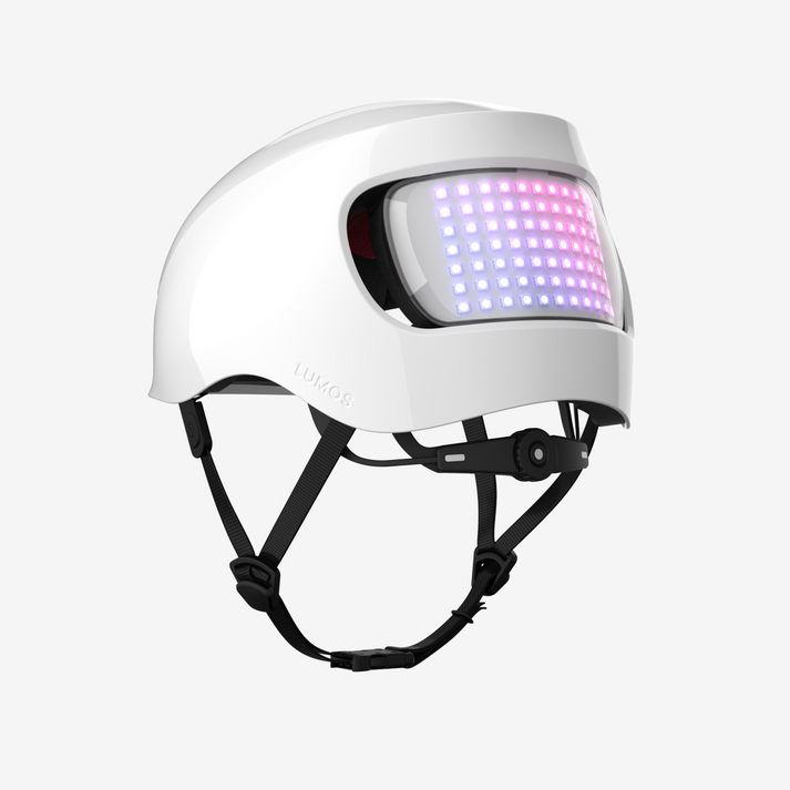 Lumos Matrix Helmet (White) – Popcycle Ebike Center