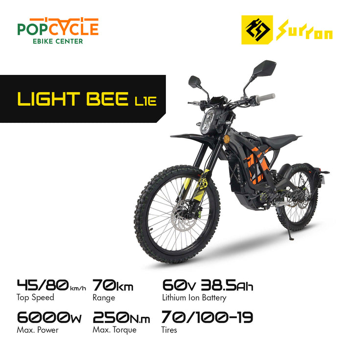 Surron Light Bee L1E – Popcycle Ebike Center