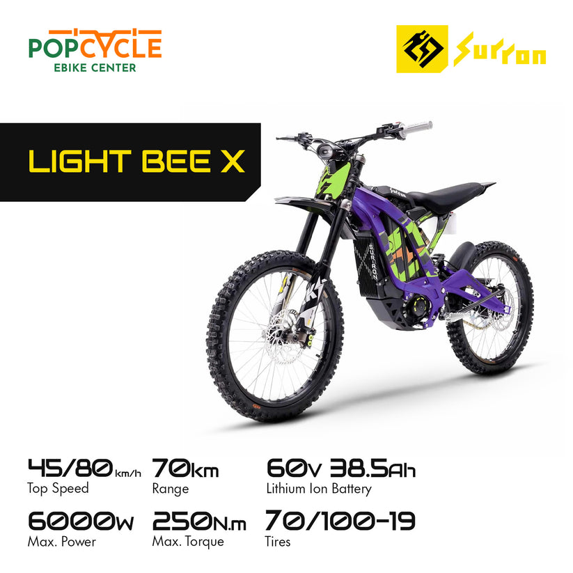 Surron Light Bee X – Popcycle Ebike Center