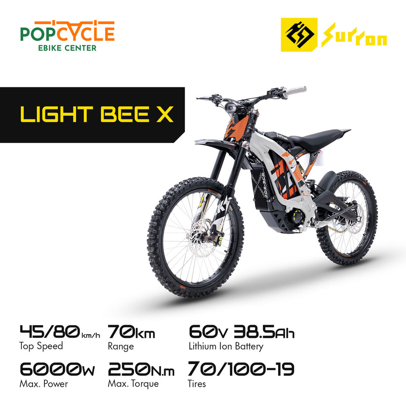 Surron Light Bee X – Popcycle Ebike Center